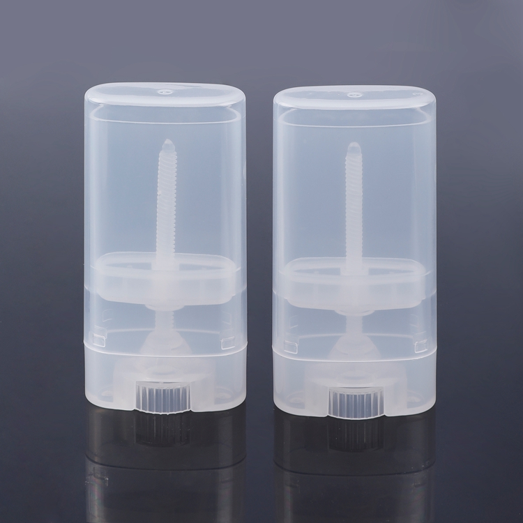 Atacado Mini 15g Oval PP Desodorante Stick Container Fragrance Flat ...